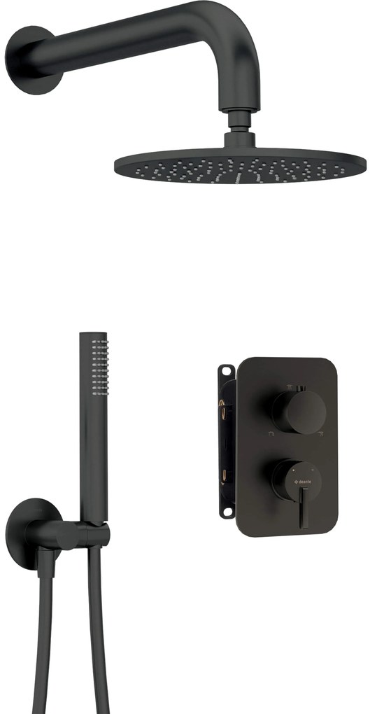 Deante Concealed shower set, with mixer BOX - with shower head