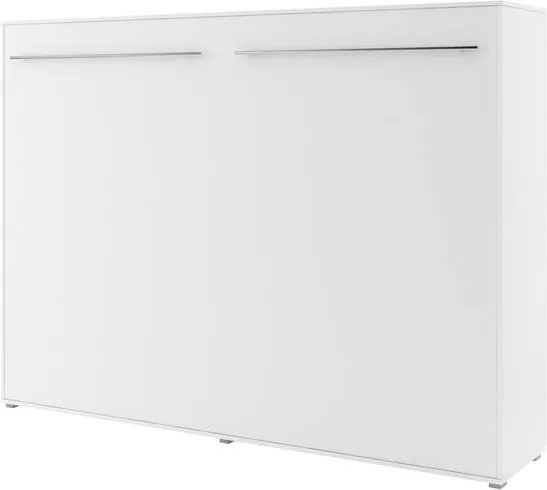 Sconto Výklopná postel CONCEPT PRO CP-04 bílá matná, 140x200 cm, horizontální