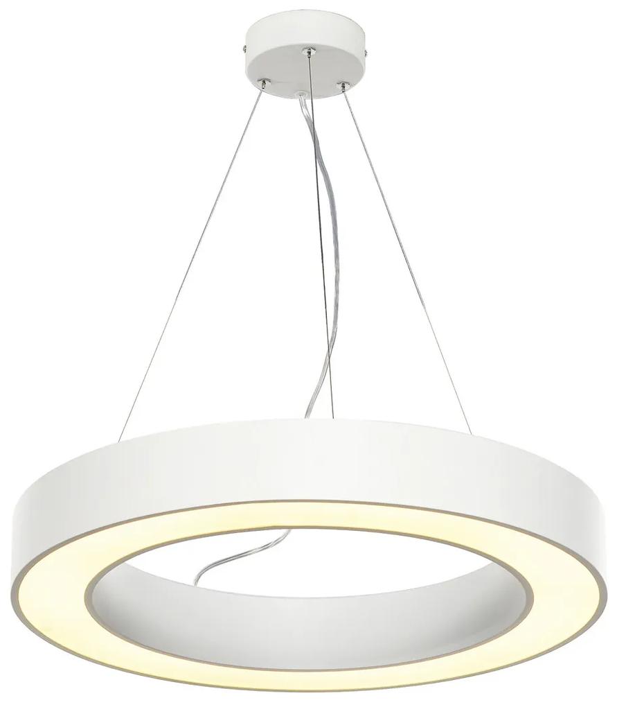 Závěsné svítidlo lustr led MEDO RING 60 LED - 133841 - Big White