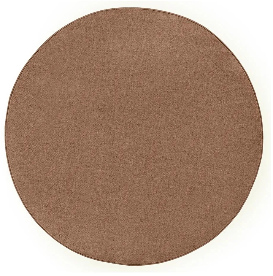 Hnědý kulatý koberec ø 133 cm Fancy – Hanse Home
