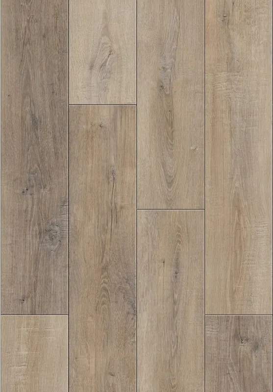Mexen Casa Grande vinylové panely 1227 x 187 mm LVT Dryback 2,5 mm, podložka PVC, 4 V-spára, Dub - F1314-1227-187-255-4V1-01