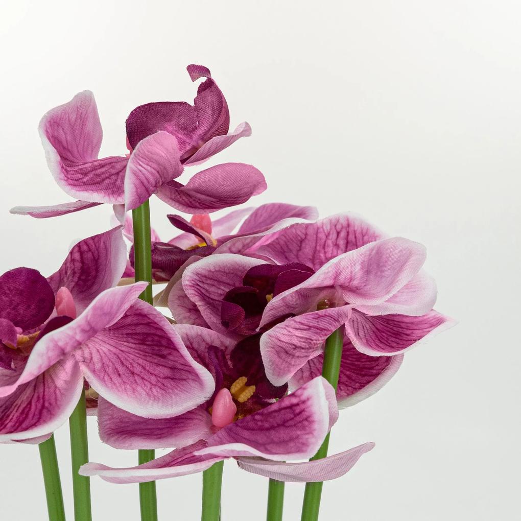 Vergionic 7060 Orchidej květina umělá 35 cm