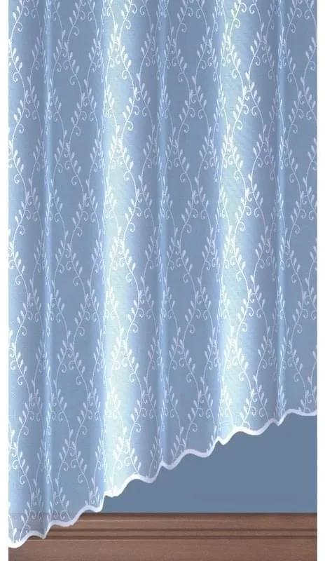 DekorTextil Hotová záclona nebo balkonový komplet Diana - bílá ROZMĚR: (š x v): 400 x 150 cm + (200 x 250 cm) - komplet