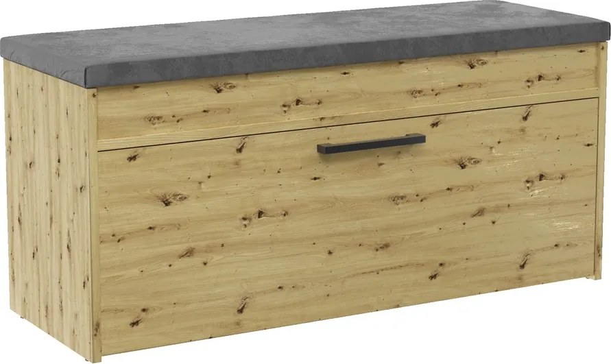TPS Botník se sedákem PARMA - Dub artisan