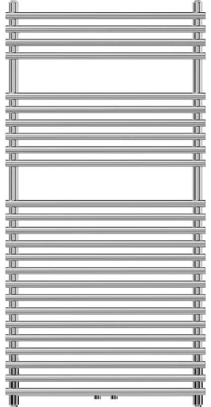 Mexen Sol topné těleso 1200 x 600 mm, 520 W, chromová, W125-1200-600-00-01