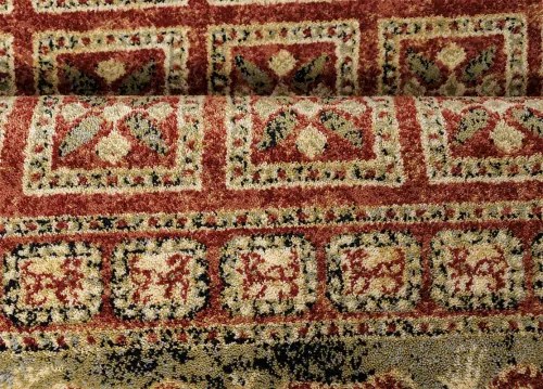 Koberce Breno Kusový koberec JENEEN 1527/C78R - PAZYRYK, Červená, Vícebarevné, 160 x 235 cm