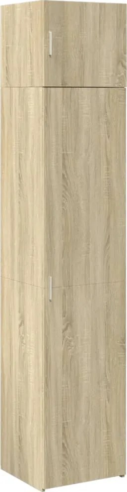 Úzká úložná skříňka dub sonoma 45x42,5x225 cm kompozitní dřevo 3281289