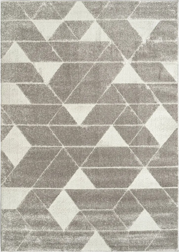 Angel Carpet, Kusový koberec Aurora 11 Grey, 80x150, šedá, kancelář
