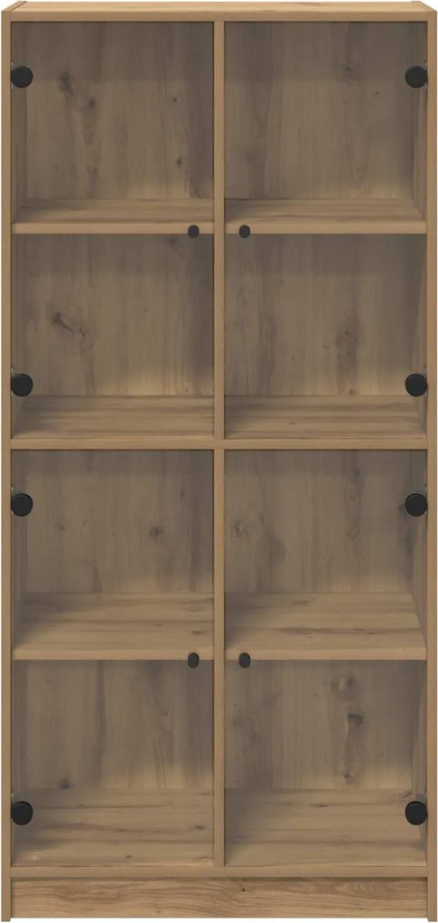 Vysoký bufet Artisanový dub 68 x 37 x 142 cm Kompozitní dřevo 3402630