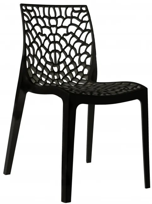 Set tří židlí BAFO černé (3ks)