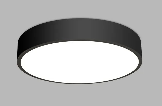 Mono, Stropní LED svítidlo Led2 Barva: Černá, Ø - Průměr: 80 cm, Varianta svítidla:: 3000/4000K Dali