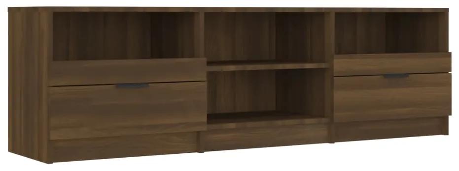 TV skříňka hnědý dub 150 x 33,5 x 45 cm kompozitní dřevo - Default Title