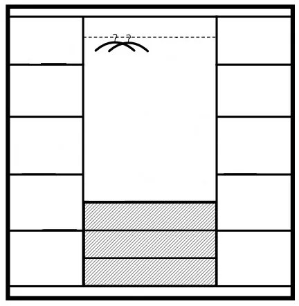Casarredo Šatní skříň BASILIO D4 bílá
