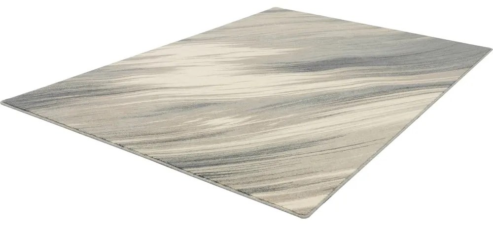Krémový vlněný koberec 160x240 cm Haze – Agnella