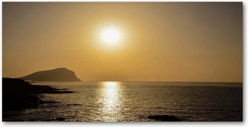 Foto-obraz fotografie na skle Západ slunce moře