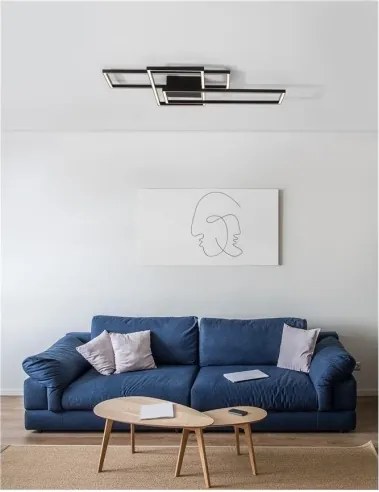 Stropní LED svítidlo NOVA LUCE BILBAO 55W 3000K 9508431 stmívatelné Triac