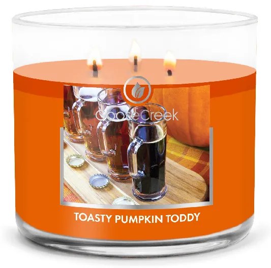 Svíčka 0,41 KG TOASTY PUMPKIN TODDY, aromatická v dóze, 3 knoty|Goose Creek