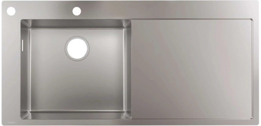 Hansgrohe - Vestavný dřez S718-F450, nerezová ocel 43332800