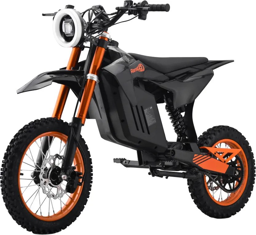 Ramiz Dětská elektrická motorka E-RIDER X černá
