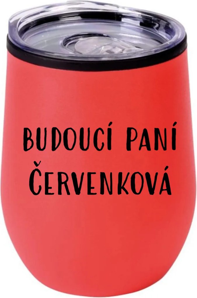 Personalizovaný termohrnek "BOWL" - budoucí paní