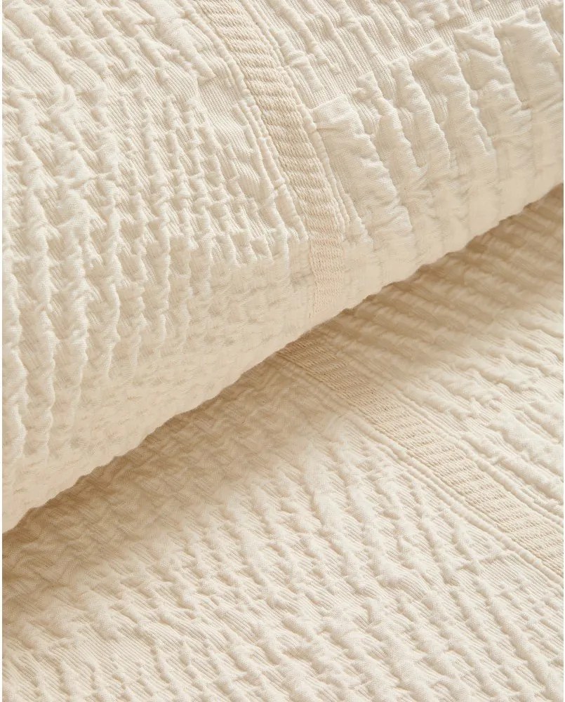 Krémový přehoz 240x260 cm Raylo – Kave Home