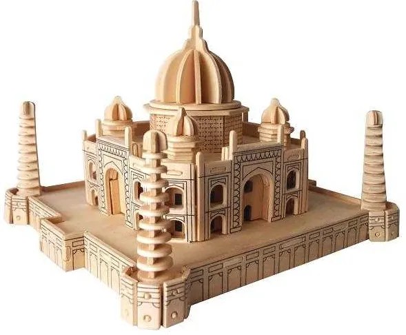 Woodcraft construction kit Woodcraft Dřevěné 3D puzzle Taj Mahal