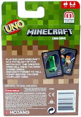 Mattel UNO Minecraft / od 7 let