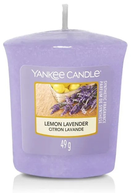 VONNÁ SVÍČKA YANKEE CANDLE LEMON LAVENDER 49 g