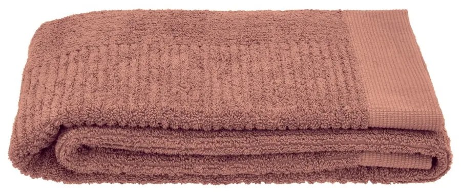 Světle červený froté bavlněný ručník 50x100 cm Classic – Zone