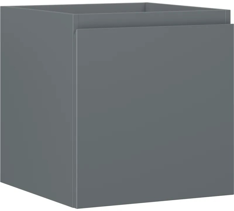 Mexen Orio koupelnová skříňka pod umyvadlo 45 cm, 1 zásuvka, grafit mat - 91A10-04547-1-BF66