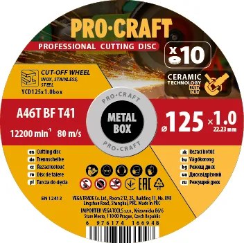 Procraft YCD125x1.0b