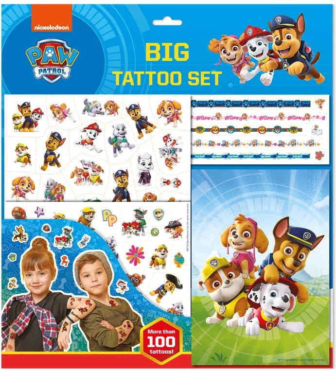 JIRI MODELS Velký set s tetováním Tlapková Patrola (Paw Patrol) 5