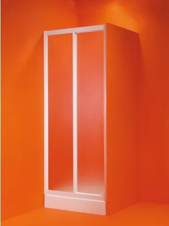 HOPA - Sprchové dveře PORTA - 120 - 130 cm, 185 cm, Univerzální, Plast bílý, 2,2mm polystyrol (acrilico) OLBMAE13EX