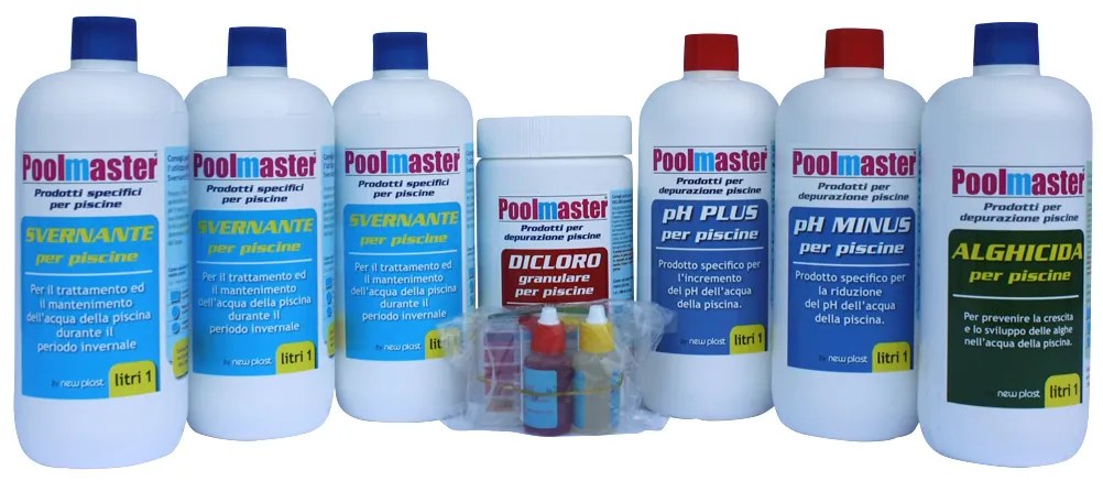 Poolmaster Set bazénové chemie WINTER PLUS