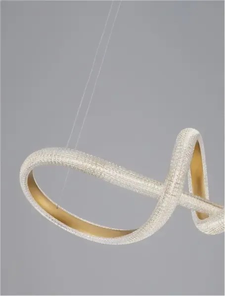 LED lustr Medora B 75.5 zlaté