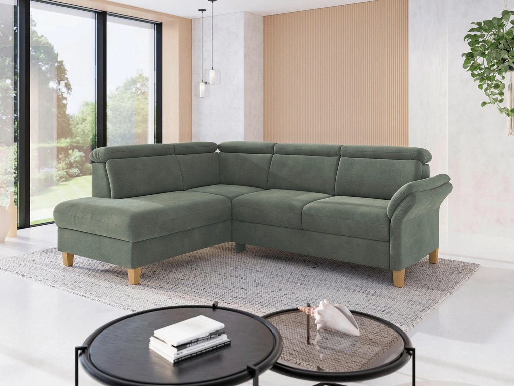 XXXLutz ROHOVÁ SEDAČKA, textil, tmavě zelená Sit & More - Sedací soupravy - 00014402575B