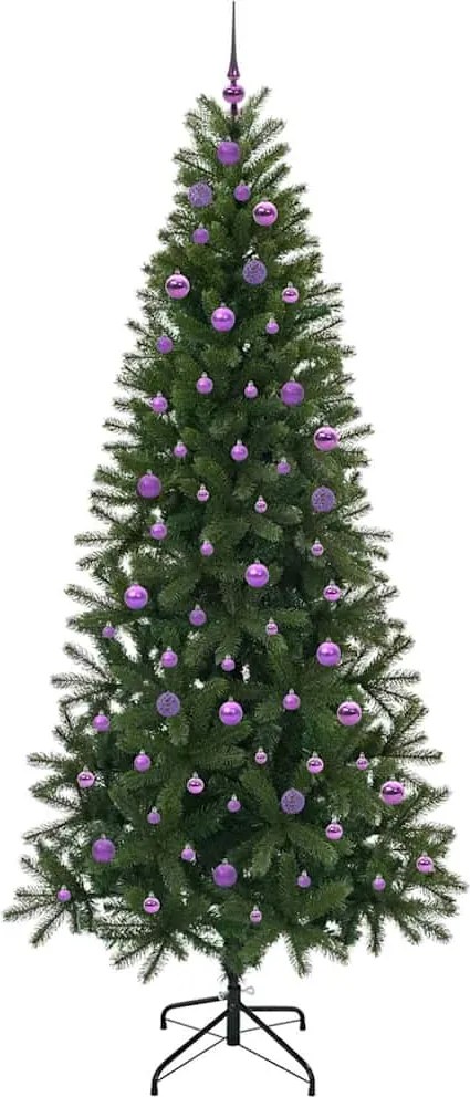 Umělý vánoční stromeček Zelená 240 cm PE a PVC 3397386