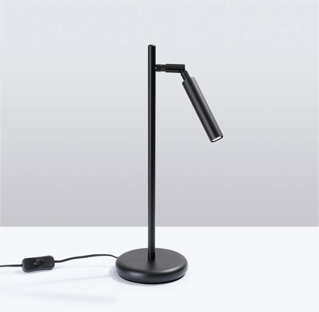Sollux Lighting Stolní lampa PASTELO černá