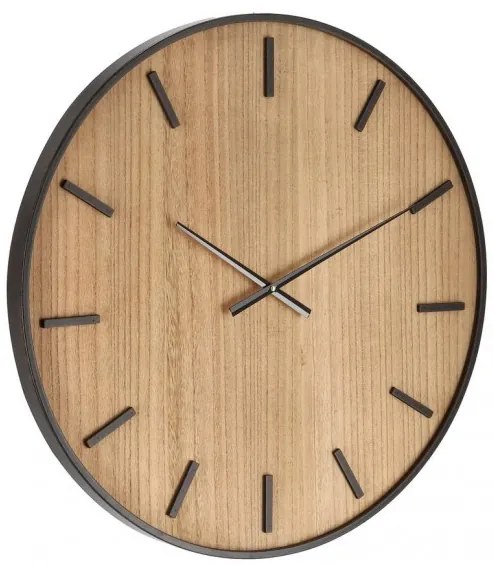 BIZZOTTO Nástěnné hodiny JANVIER černé 70 cm 0182471