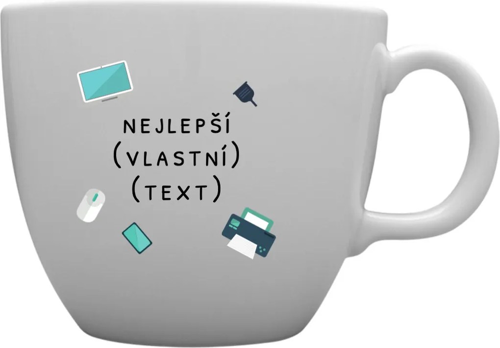 Personalizovaný MEGA XXL keramický hrnek 1 000 ml - nejlepší v oboru