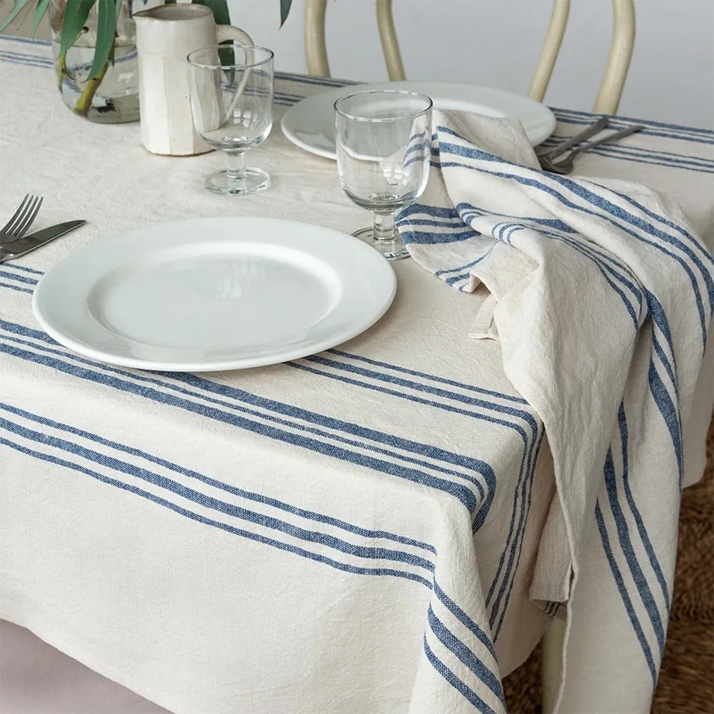 Lněný ubrus 120x180 cm Belgian Linen – Rex London
