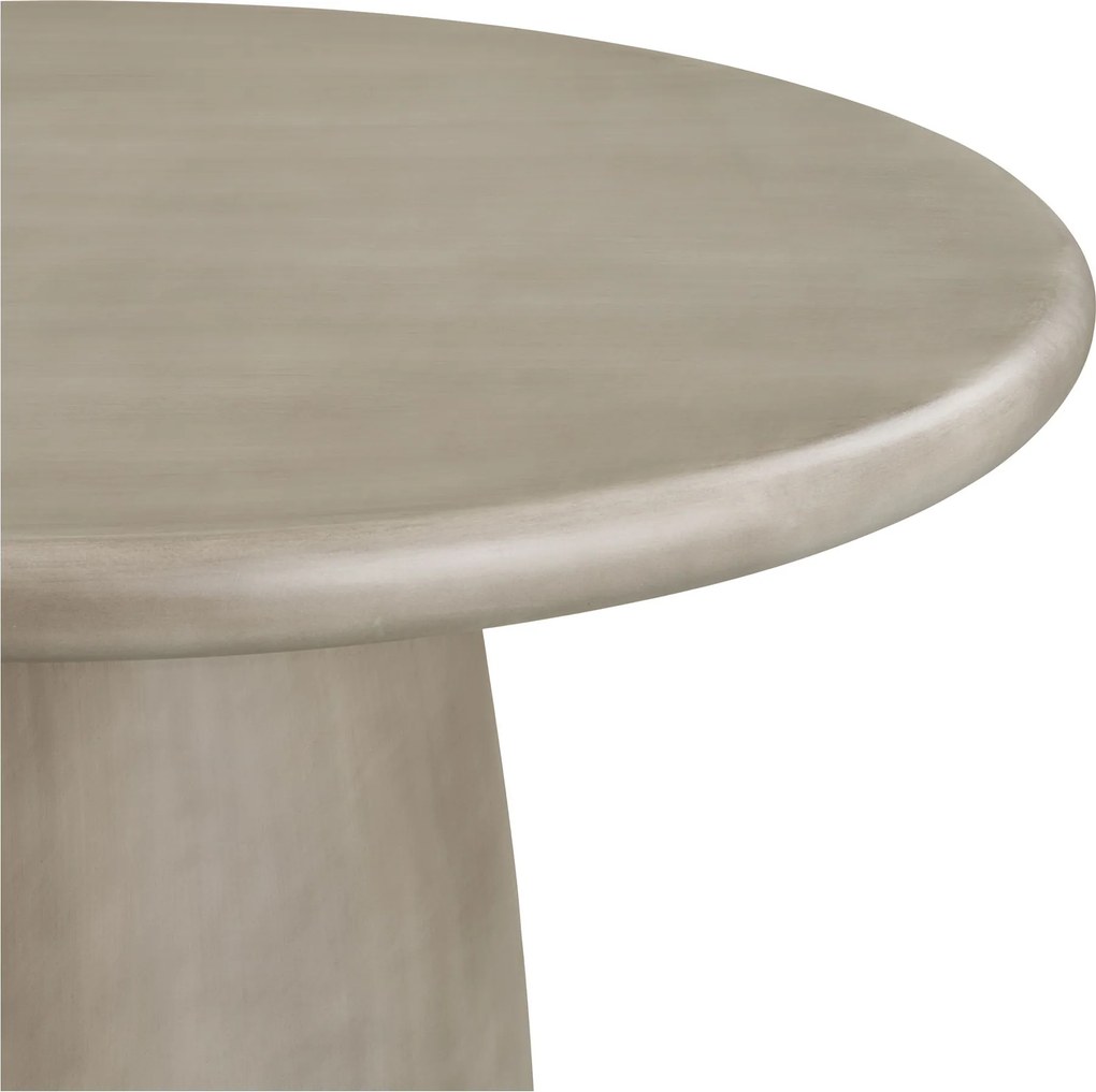 House Nordic Zahradní jídelní stůl BONNET šedý ø120 cm 7501190