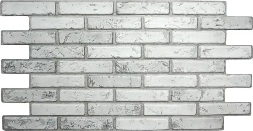 Obkladový 3D PVC panel 97 x 50 cm - Light Brick cihla světlá