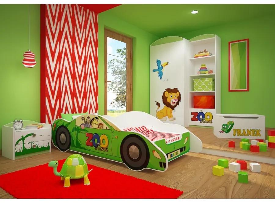 Dětská postel auto - Zenith - ZOO - auto postel zenith