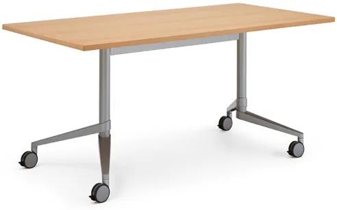 Wiesner-Hager Flex-table 3580-828 - Obdélníkový stůl 140x80cm - Antracit D32