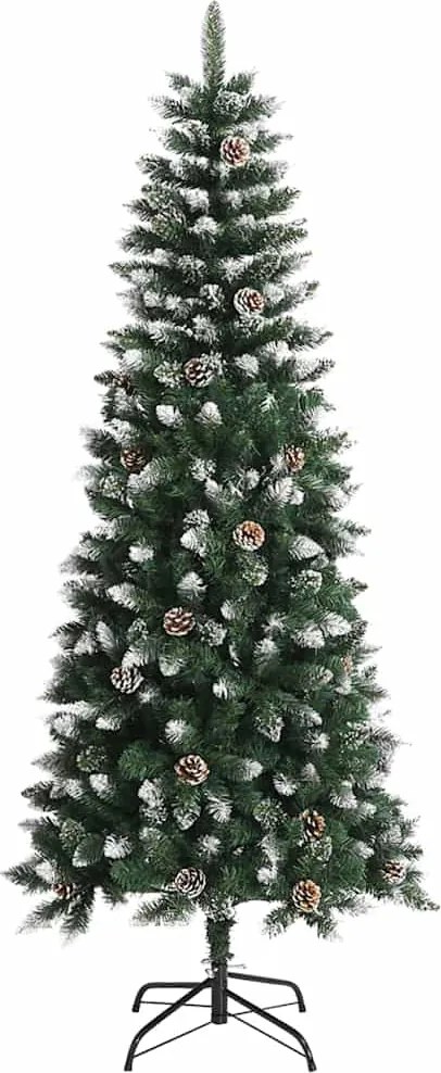 Umělý vánoční stromeček Zelená 180 cm PVC, plast a ocel 3395822