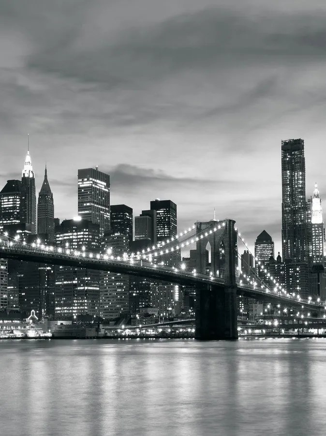 Postershop Fototapeta: Brooklyn Bridge - 254x184 cm