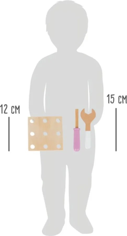 Stavebnice Nordic 67 dílů – přírodní dřevěná stavebnice v pastelových barvách