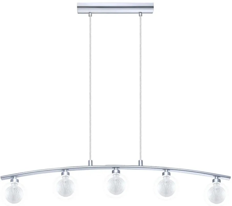 Eglo 31424 - Lustr na lanku ROSARNO 5xG9/33W/230V 31424