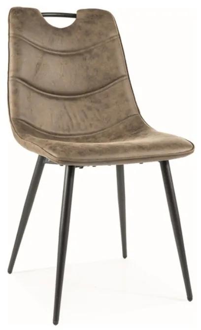 SIGNAL Jídelní židle - ALOE, různé barvy na výběr Čalounění: olivová (tap.211)